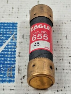 EAGLE FUSE 655 45 AMP 250V LOT OF 12 USED | eBay