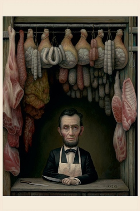 Mark Ryden "The Meat Shop" Official Porterhouse Microportfolio Print | eBay