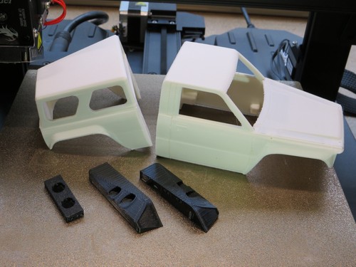 scx24 pinched yota hard body, 3d printed body for scx24 rc crawlers ...