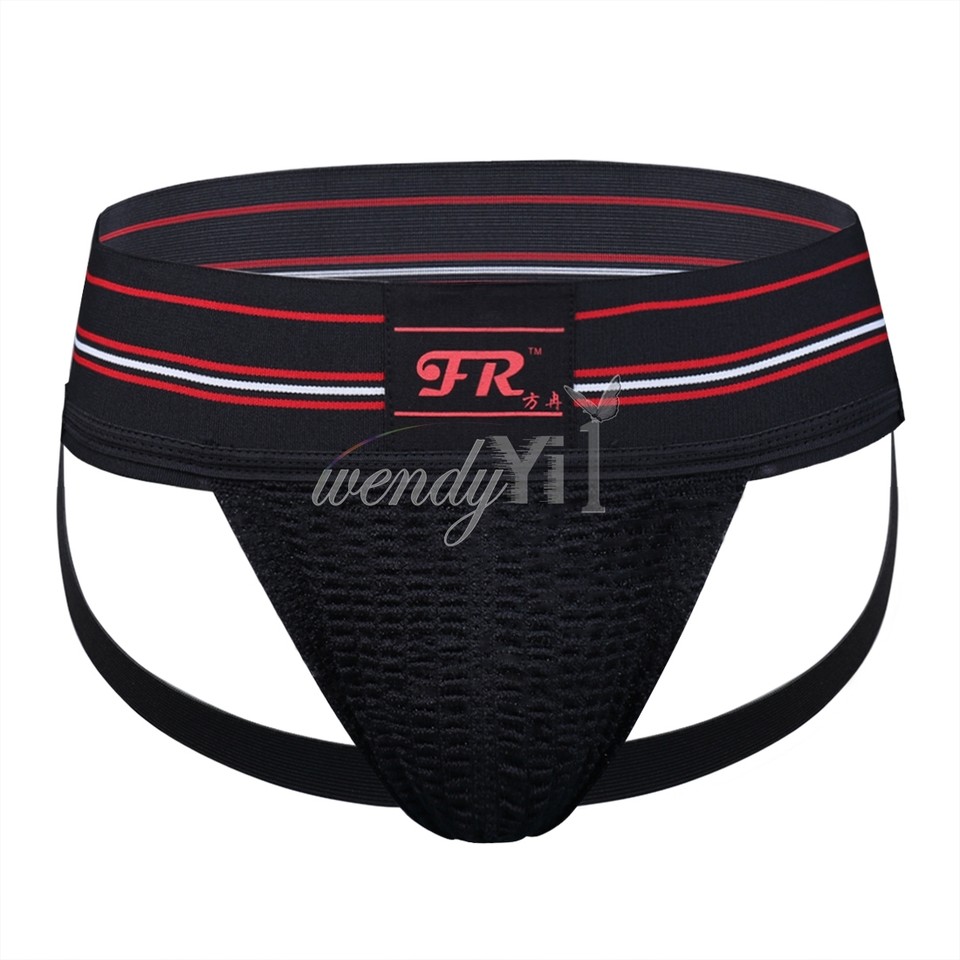 Men Athletic Supporter Jock Strap Sports Underwear Backless Boxers ...