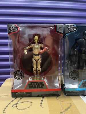 Star Wars - Elite Series Die-cast- Disney Store - C3PO w red arm | eBay