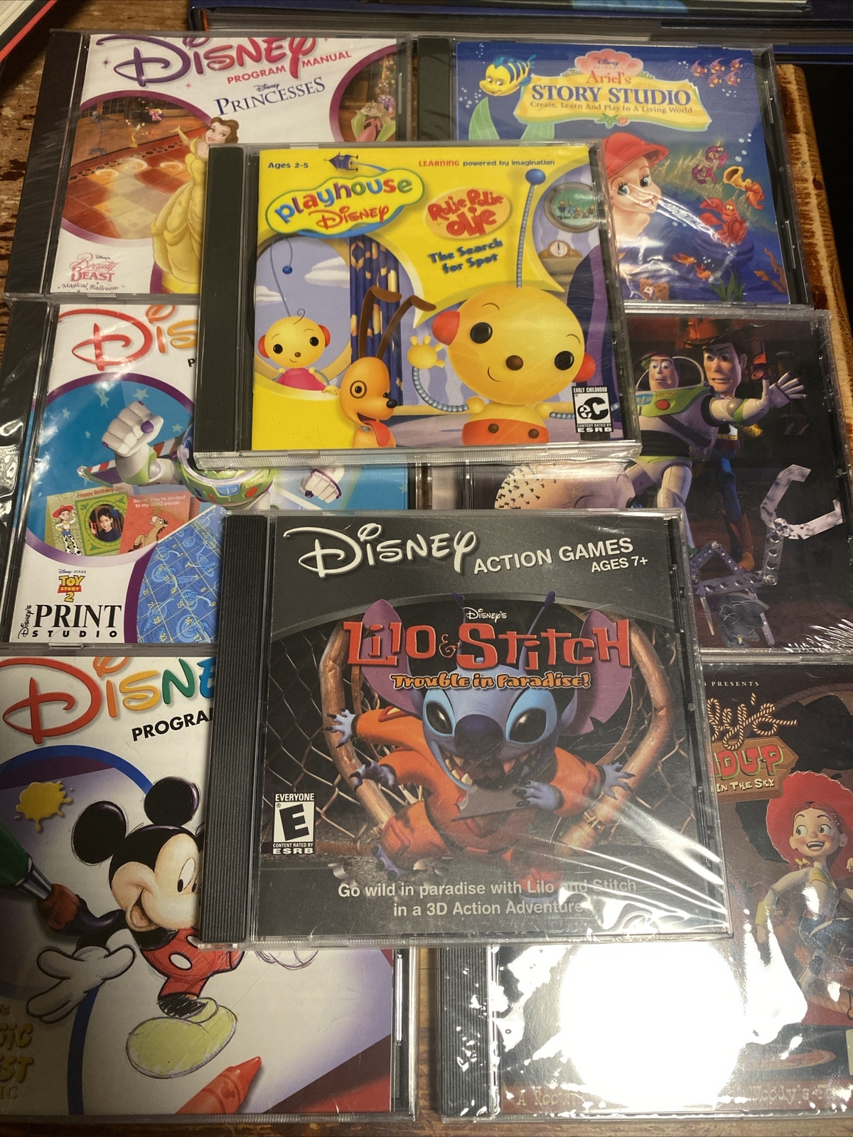 Disney CD ROM Set Of 8 New Sealed- See Pics | eBay