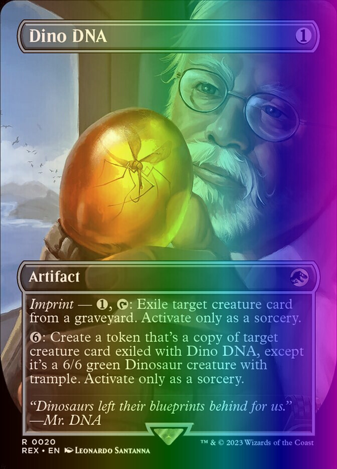 MTG Magic the Gathering Dino DNA (20/48) Jurassic World Collection LP ...