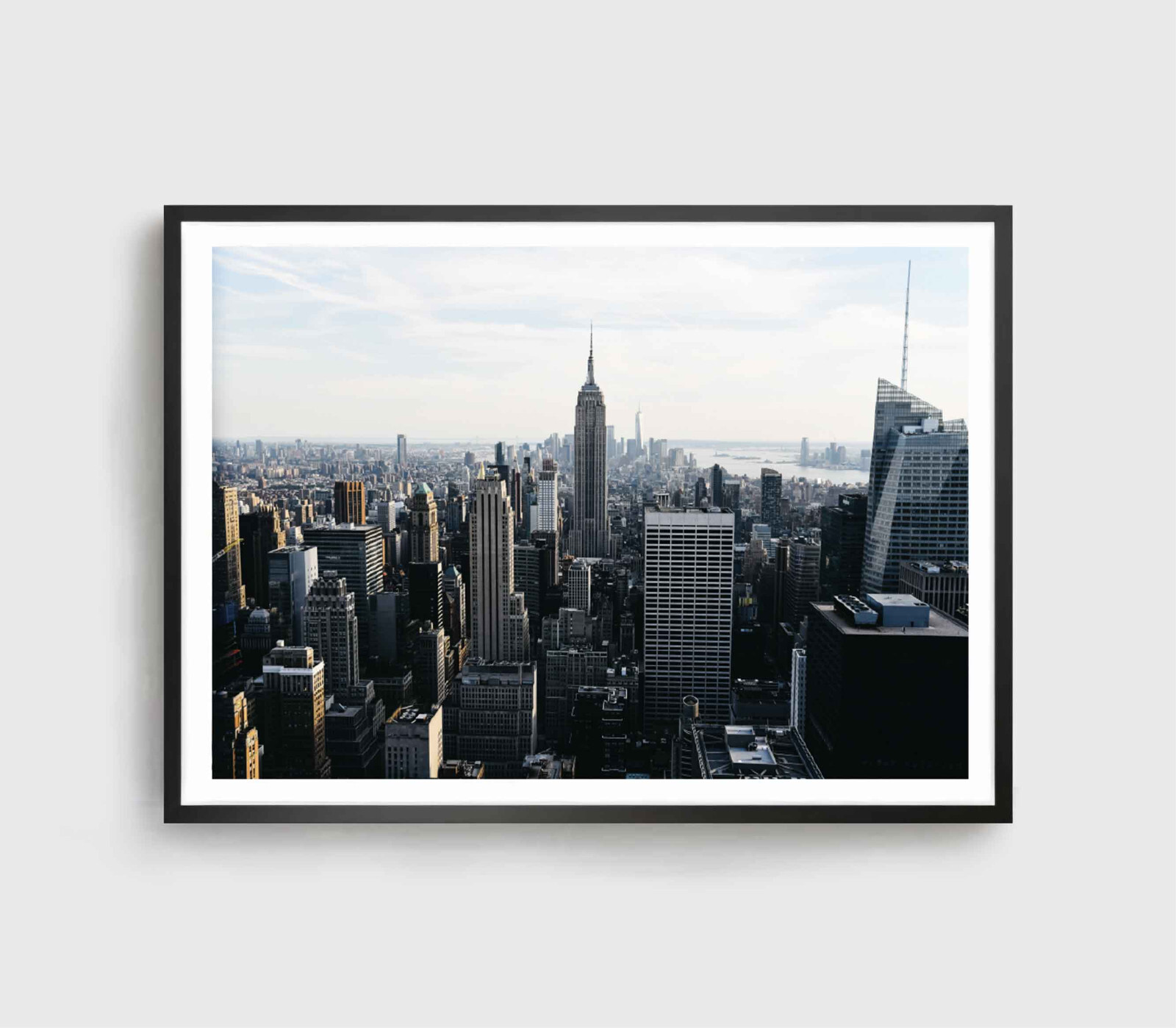 Aerial View Print, Building Wall Art, Skyline Framed Nature Wall Art ...