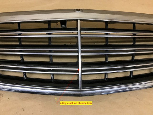 2014 2015 2016 2017 MERCEDES S550 AMG W222 Front Bumper Grille Grill ...