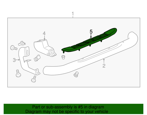 Genuine Step Pad 84106539 | eBay