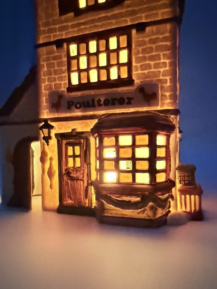Dept. 56 Dickens' Heritage Village "Poulterer" Retired | eBay