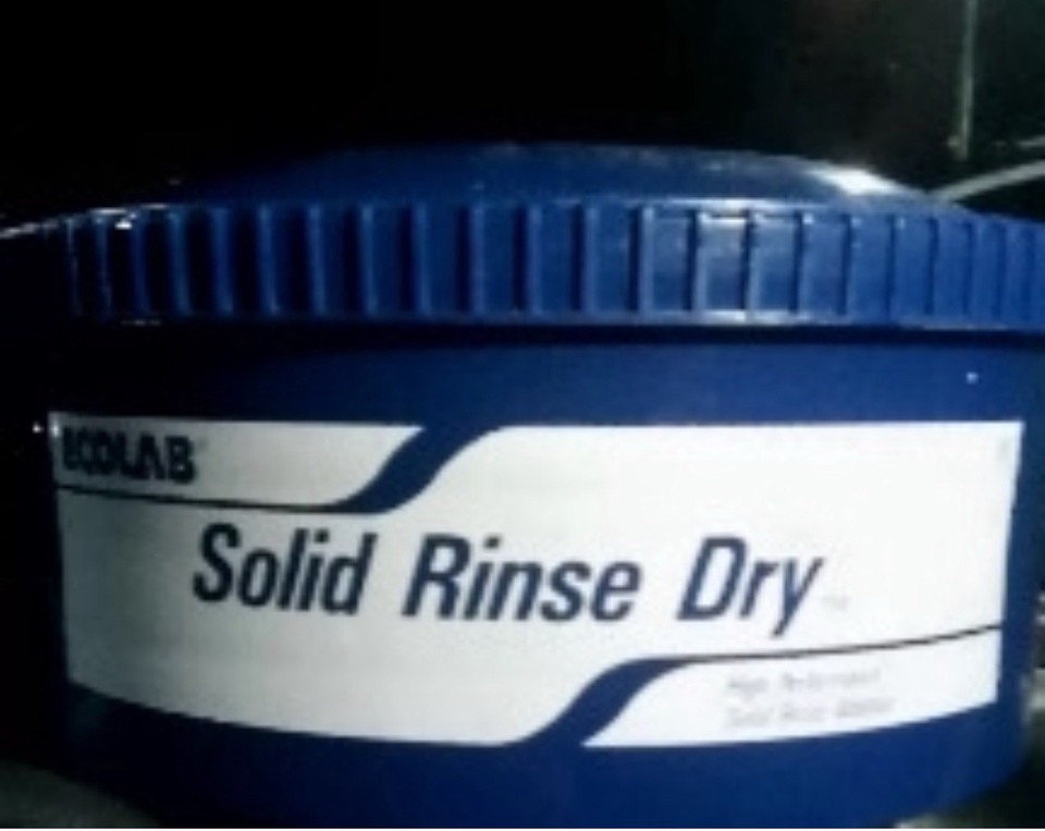 Ecolab Solid Rinse Dry High Performance Solid Rinse Additive (1) | eBay
