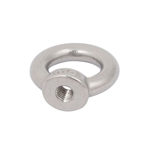 M5 Female Thread 304 Stainless Steel Ring Shaped Lifting Eye Nut 10pcs ...