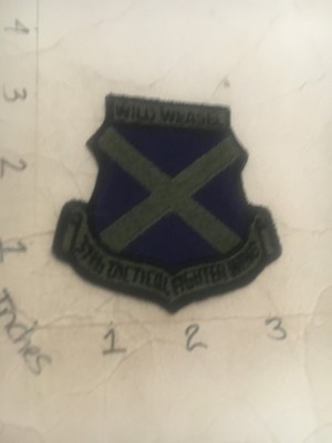 USAF 37th Tactical Fighter Wing Squadron subdued patch 7/6/25 | eBay