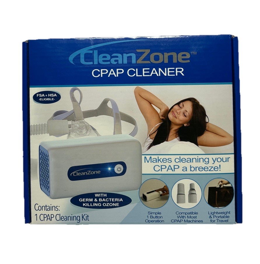 CleanZone CPAP Cleaner & Sanitizer Portable 1 Button Easy to Use 856431008258| eBay