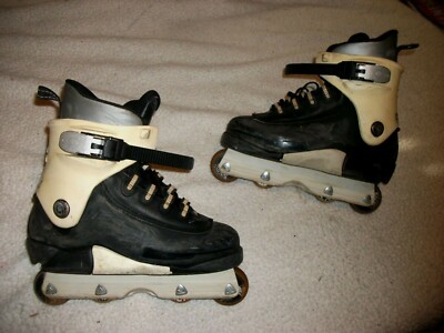 RAZOR CREW AGGRESSIVE INLINE SKATES ROLLER BLADES RARE MODEL SIZE 7 ...