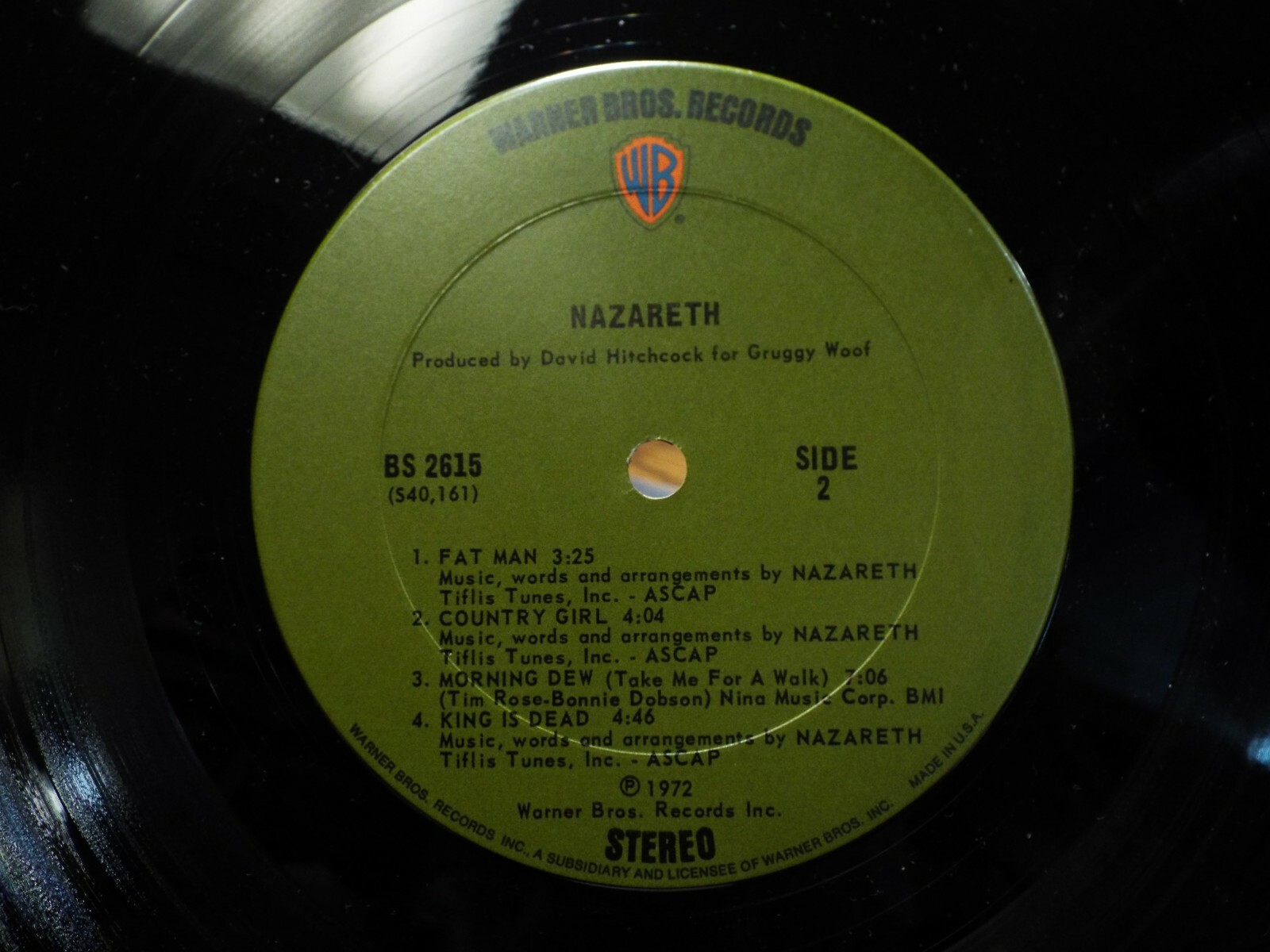 NAZARETH SELF TITLED 1971 HARD ROCK LP VINYL ALBUM | eBay