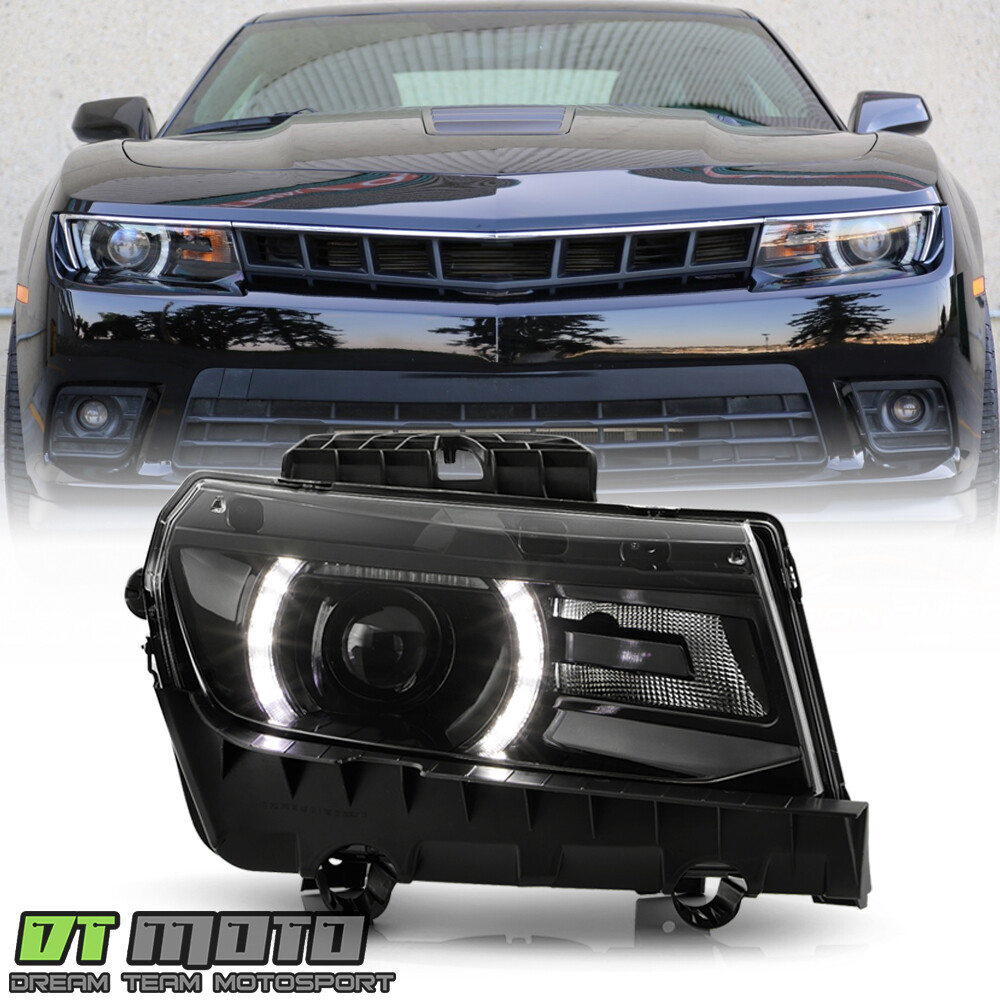 2014-2015 Chevy Camaro LT|SS HID/Xenon LED DRL Projector Headlight - Passenger | eBay