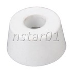 2.5x2x1.3cm White Rubber Cabinet Furniture Feet Pad Cover Bumpers Set ...