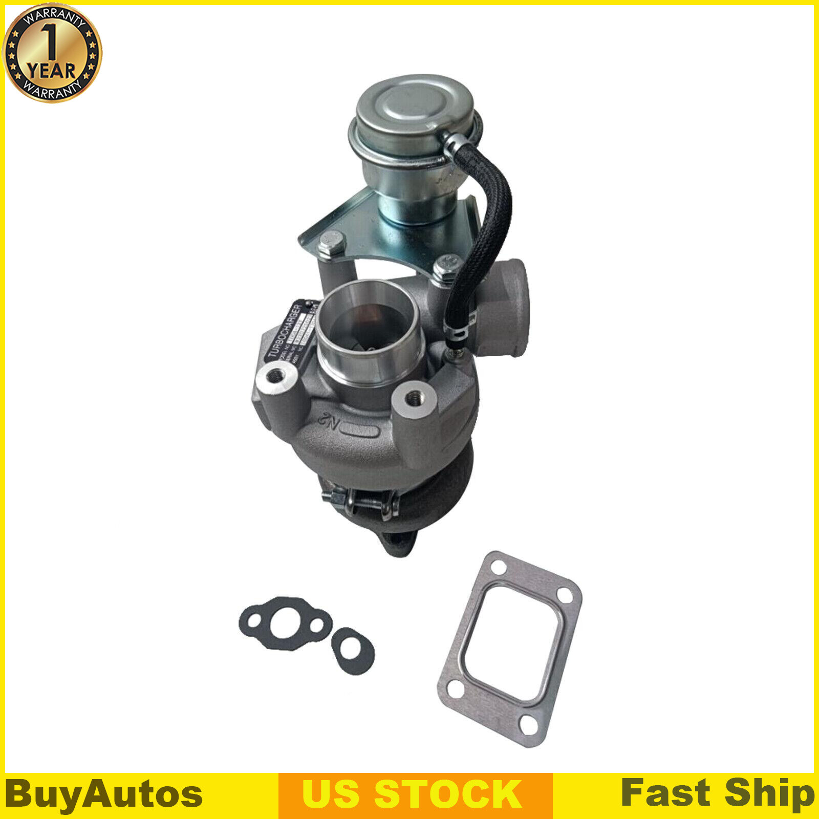 TD04L4 Turbocharger 1J530-17014 1J530-17012 For Kubota V3600 V3600-T ...