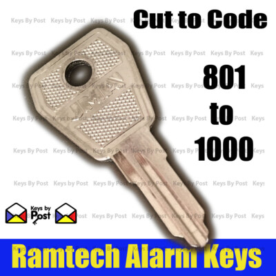 Alarm Panel Key - Fire Isolation Switch - Lorlin Numbers 801 to 1000 ...