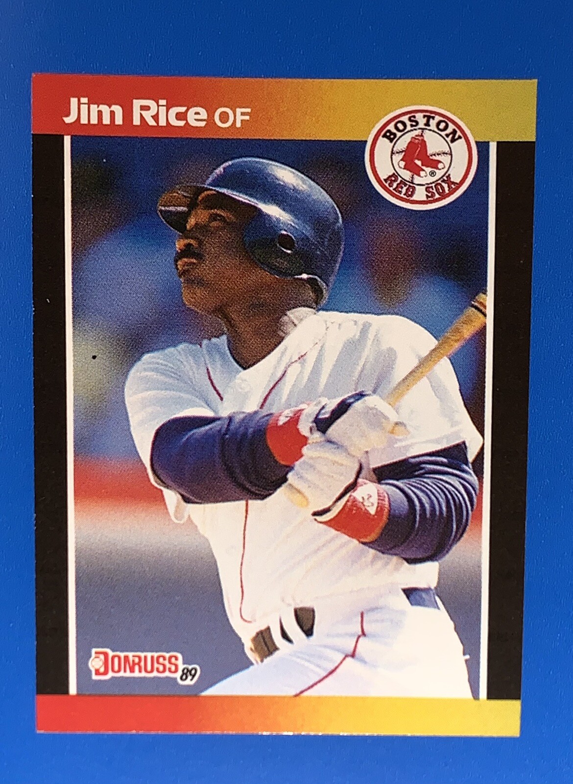 1989 Donruss Jim Rice Baseball Card #122 Boston Red Sox Set Break NM ...