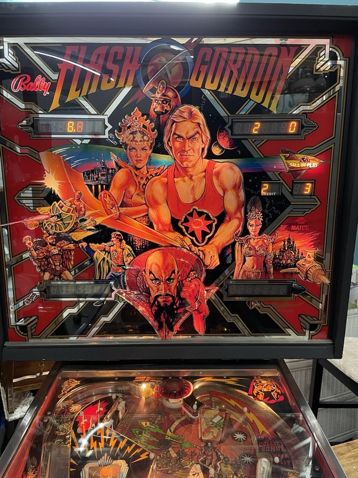 Flash Gordon 1980 Pinball Machine | eBay