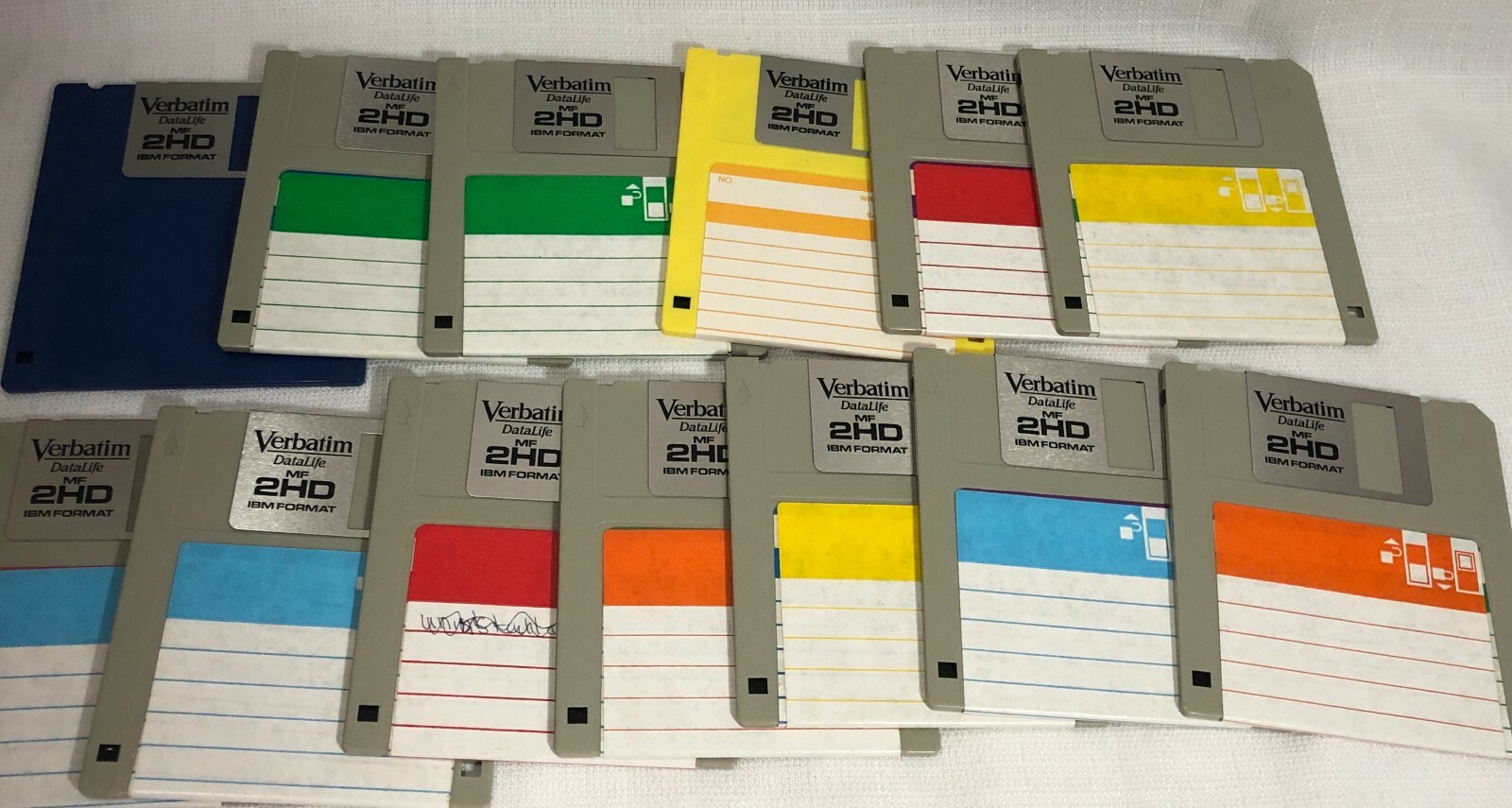 Lot 45 Floppy Diskettes Disk Verbatim 3M Sony New & Used IBM Formatted ...