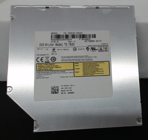 Samsung TSST 8X Slot Load DVD±R/RW Sata Burner TS-T633 for Alienware ...