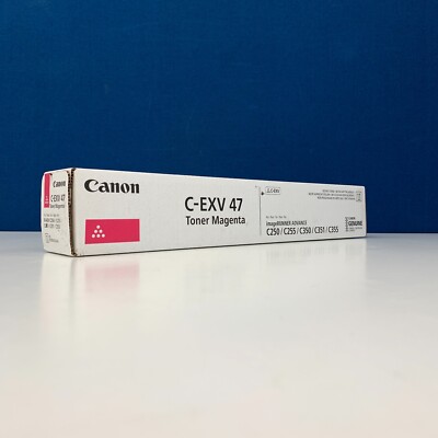 Canon C-EXV 47 Magenta Toner for iR ADV C250 C350 C351, *UNOPENED ...