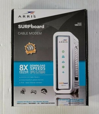 Motorola ARRIS SURFboard SB6141 Docsis 3.0 Cable Modem 400 series | eBay