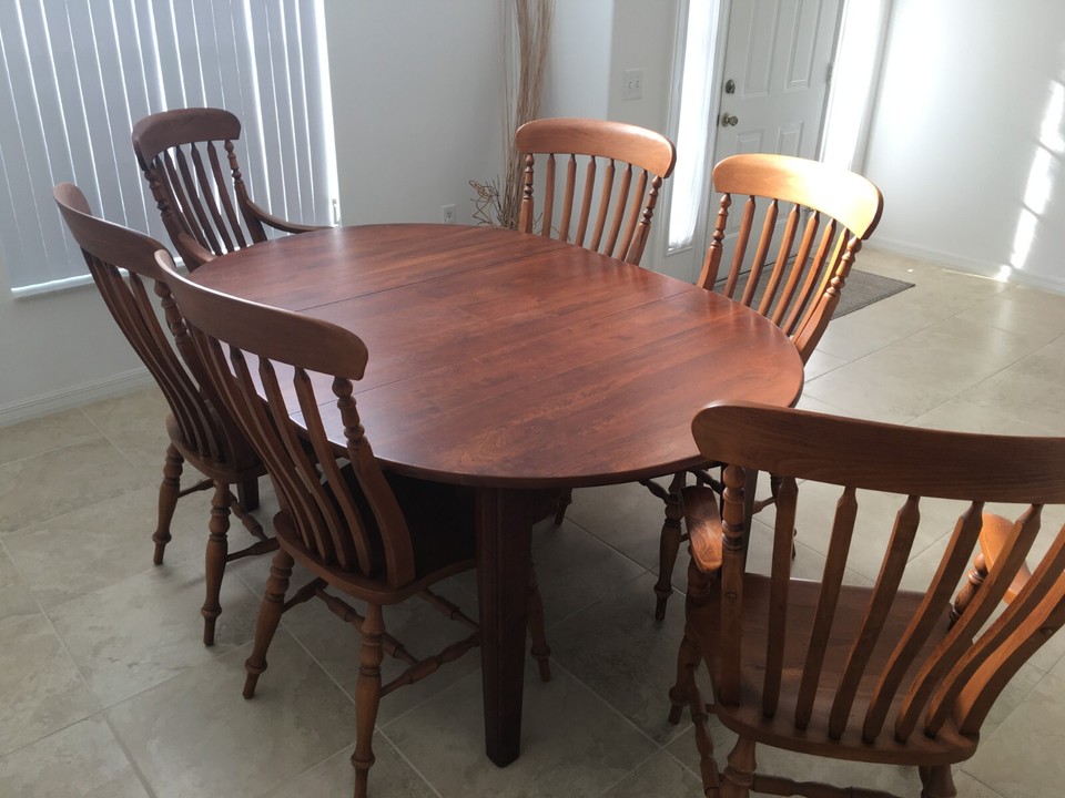 Lexington Bob Timberlake Farmhouse Dining Table & 6 Farmhouse Chairs | eBay