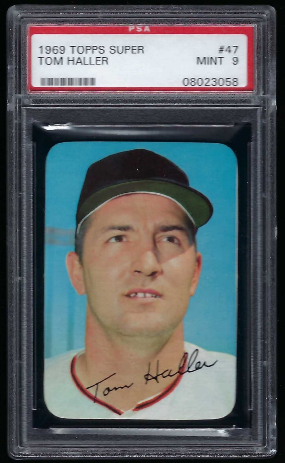 1969 Topps Super #47 Tom Haller PSA 9 | eBay