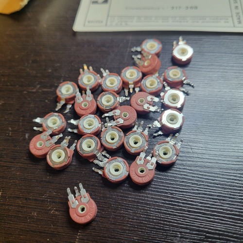 (25 pcs) PIHER PTC10MH2SP 10K 50% Potentiometer Poti Trimmer NEW SALE ...