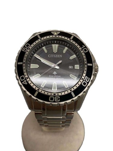 Citizen Promaster E168-S111501 Eco-Drive Divers 200M Black Slv Quartz Mens Watch | eBay