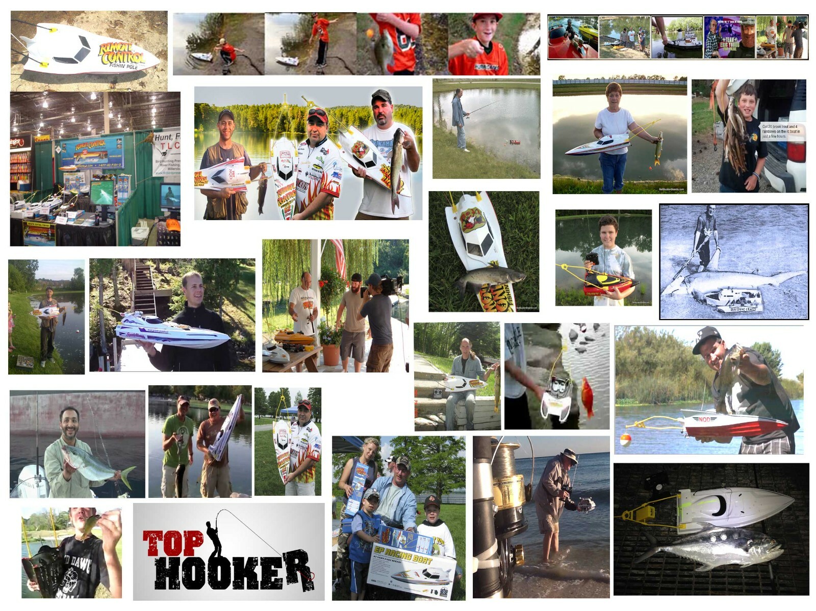 FLYING FISH RC FISHING BOAT -CATCH REAL FISH! 30" FAST! | eBay