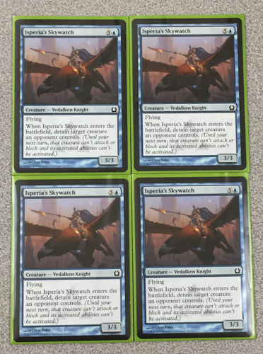 MAGIC THE GATHERING ISPERIA'S SKYWATCH 4X - RETURN TO RAVNICA - COMMON ...