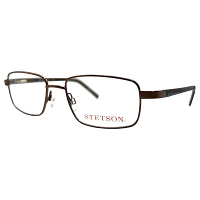 STETSON - XL-11 183 55/18/140 - BROWN - NEW Authentic MEN EYEGLASSES ...