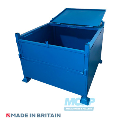 Large Lockable Site Stillage (Storage Box) With Half-Drop Front - £340 ...