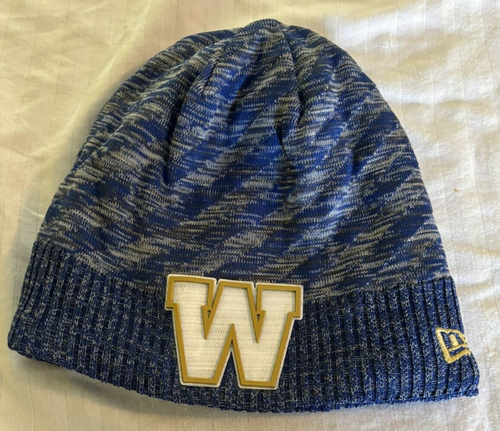 Winnipeg Blue Bombers Beanie Toque Winter Hat Blue OSFM New Era CFL ...