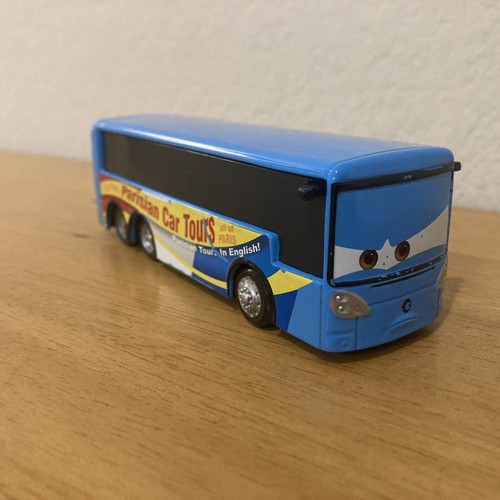 Disney Pixar Cars 2 Emmanuel Parisian Car Tours Bus Paris Tour Deluxe ...