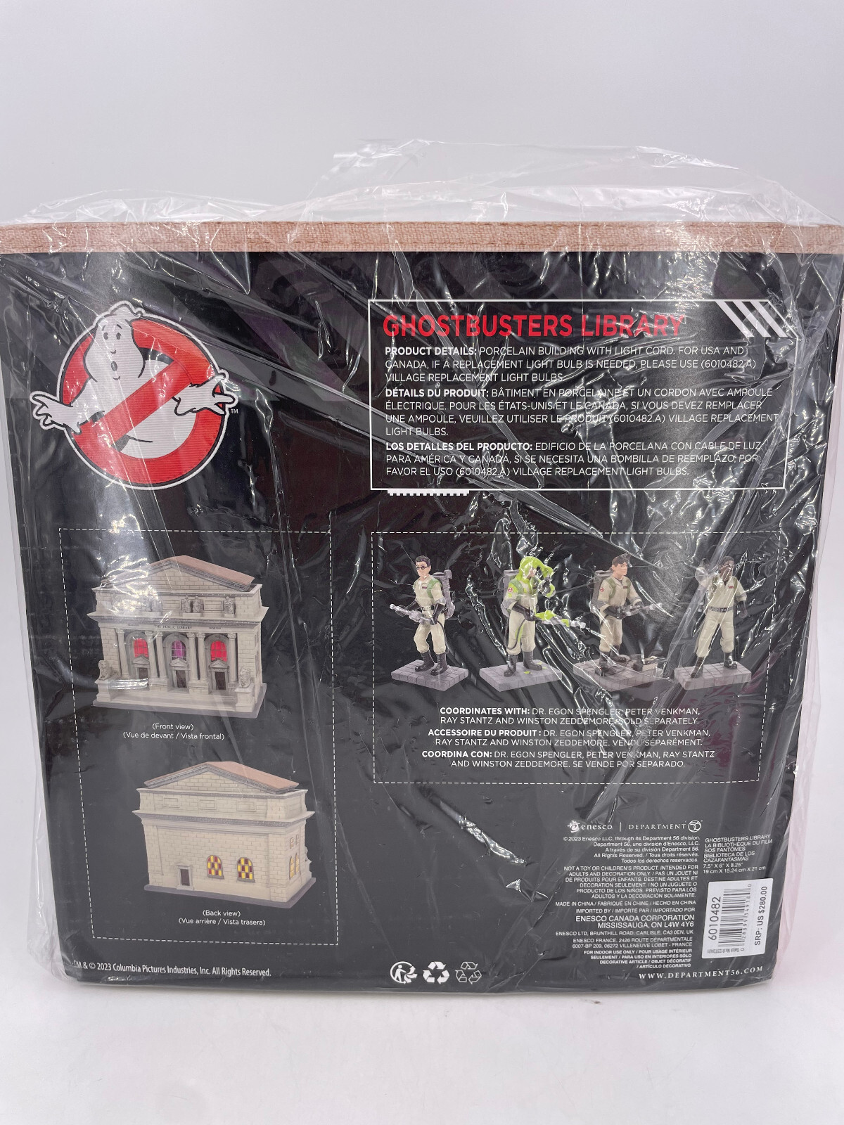 Department 56 - Ghostbusters -Ghostbusters Library- #6010482 | eBay