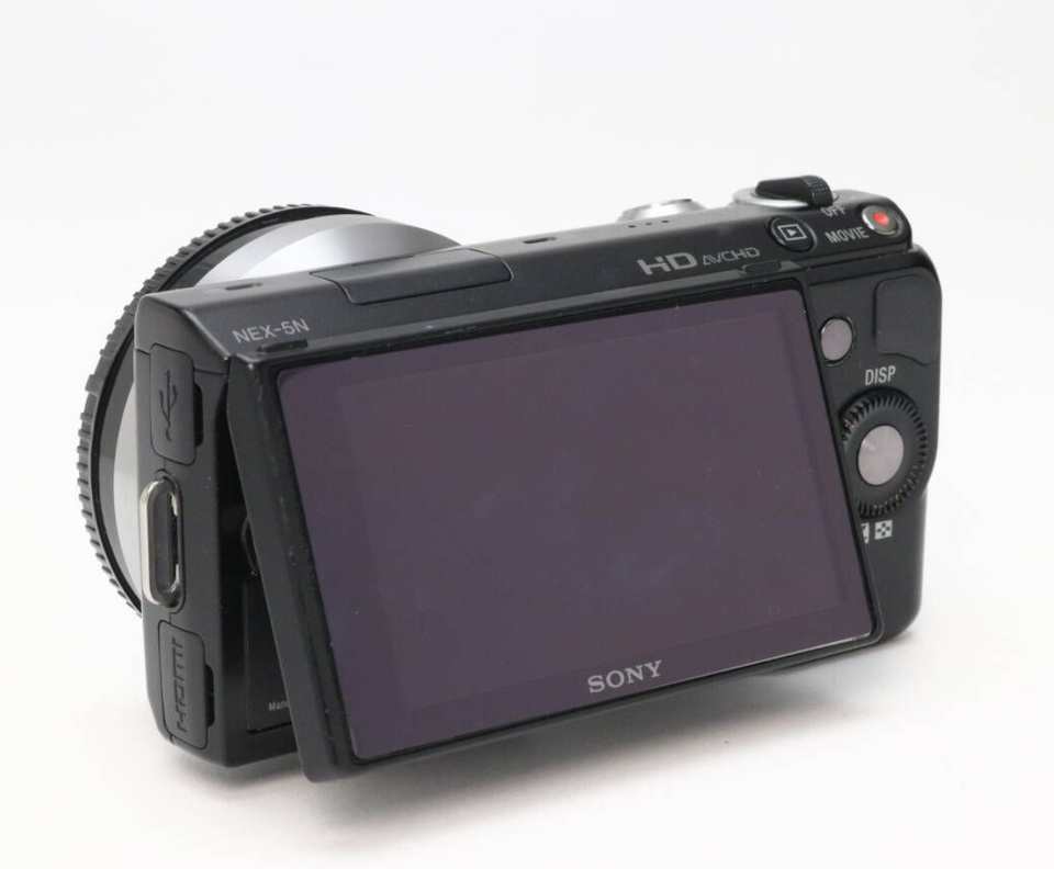 SONY NEX 5N Black Body 16.1MP High - Sensitivity Compact Size Full HD ...