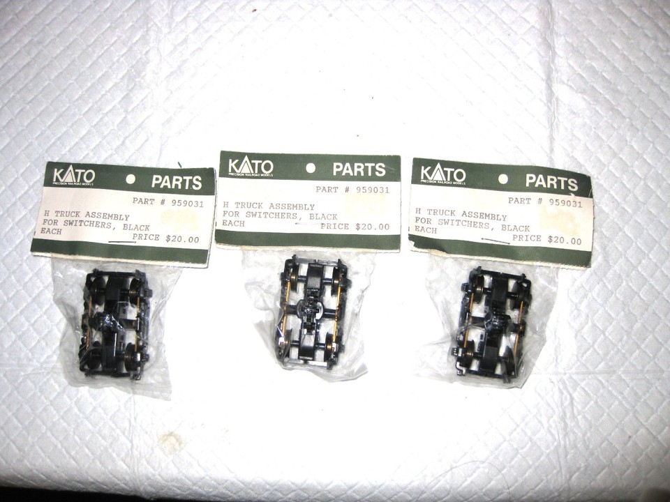 Kato Ho Scale Train Parts Truck Assembly for Switchers 959031 Lot “NOS ...