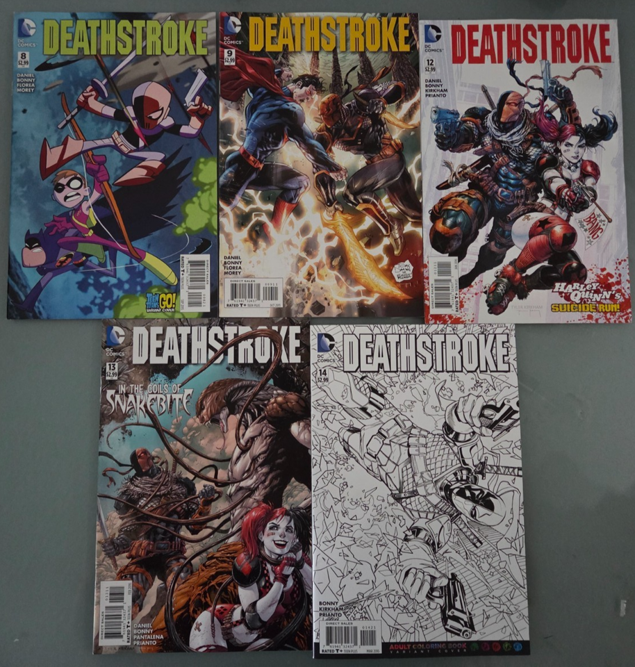 DEATHSTROKE SET OF 21 ISSUES (2011) DC 52 COMICS SLADE WISON THE ...