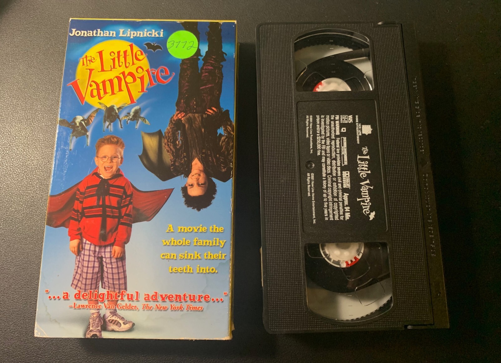 The Little Vampire (VHS, 2001, Slipsleeve) Kids Movie (B1) 794043516139 ...