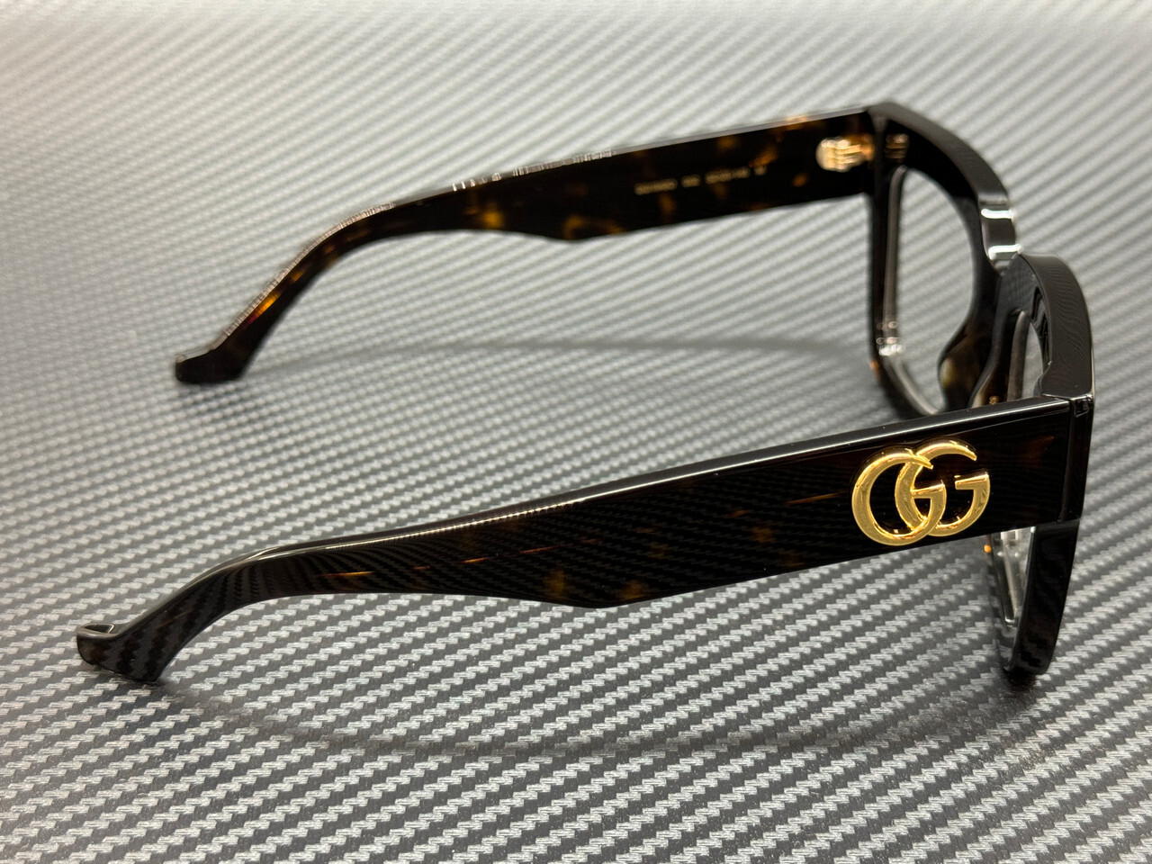 GUCCI GG1549O 002 Brown Havana Women's Medium 52 mm Eyeglasses | eBay