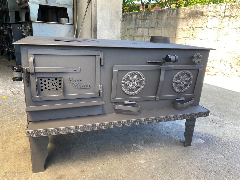 Large Cooking Stove Oven stove wood coal stove Handmade cook stove wood ...
