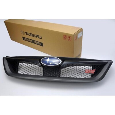 JDM OEM Impreza WRX STI GRB GVB GVF GH Front Radiator Grill STI Emblem ...