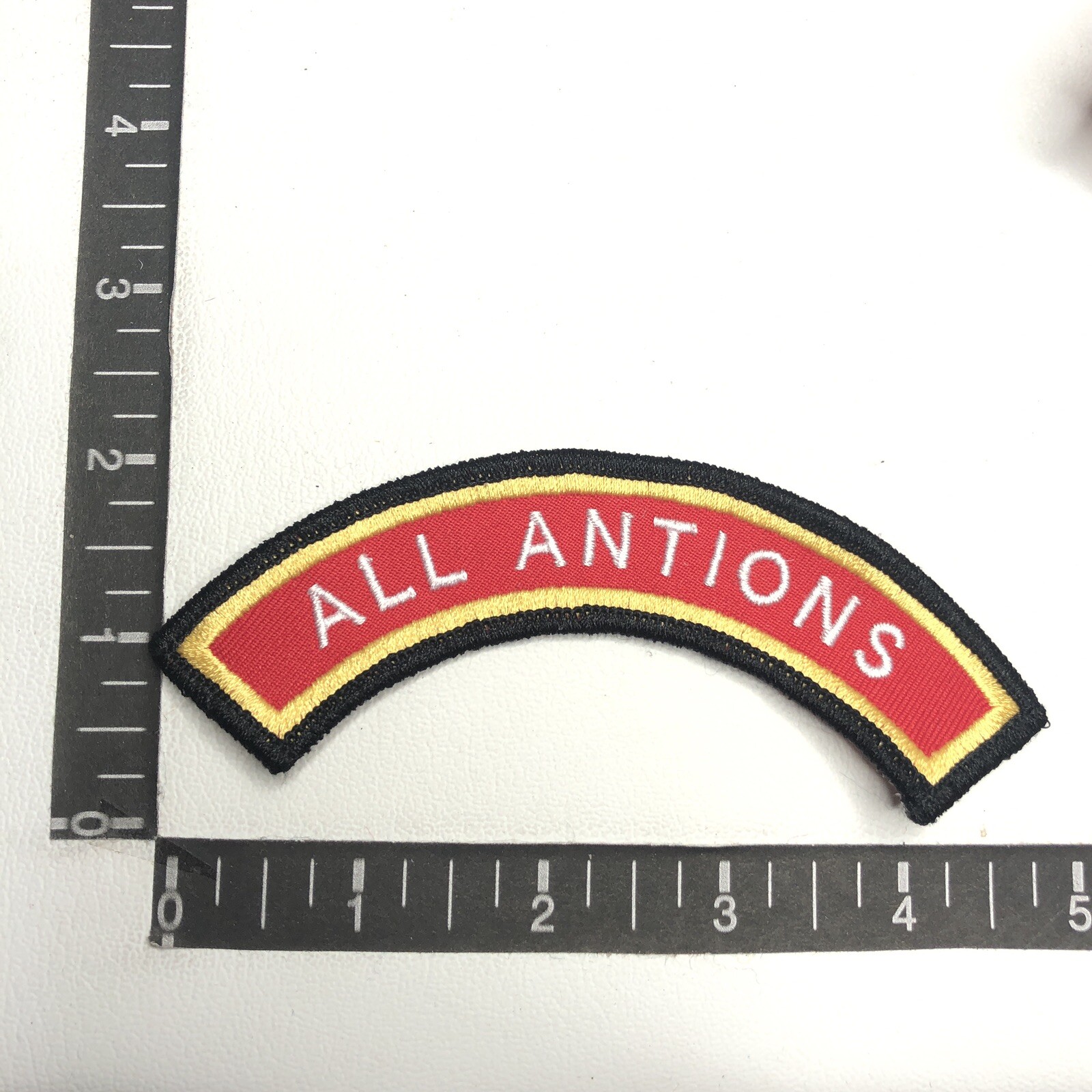 Tab Patch ALL ANTIONS 07V7 | eBay