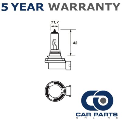 BULBS MANUAL Front CPO Fits Ford N10529701 6216A3 LR005383 LR000704 ...