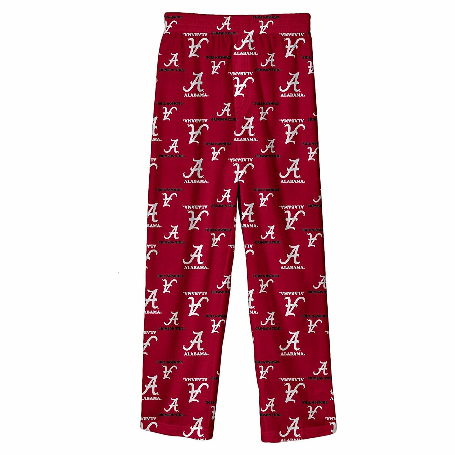 Alabama Crimson Tide Youth Team Colorway Crimson Pajama Pants | eBay