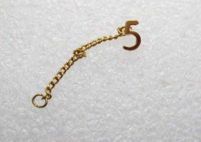 Number 5 Lapel Pin (C733) | eBay