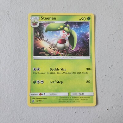 Steenee 18/236 Sun & Moon Unified Minds Uncommon Pokemon Card 2019 | eBay